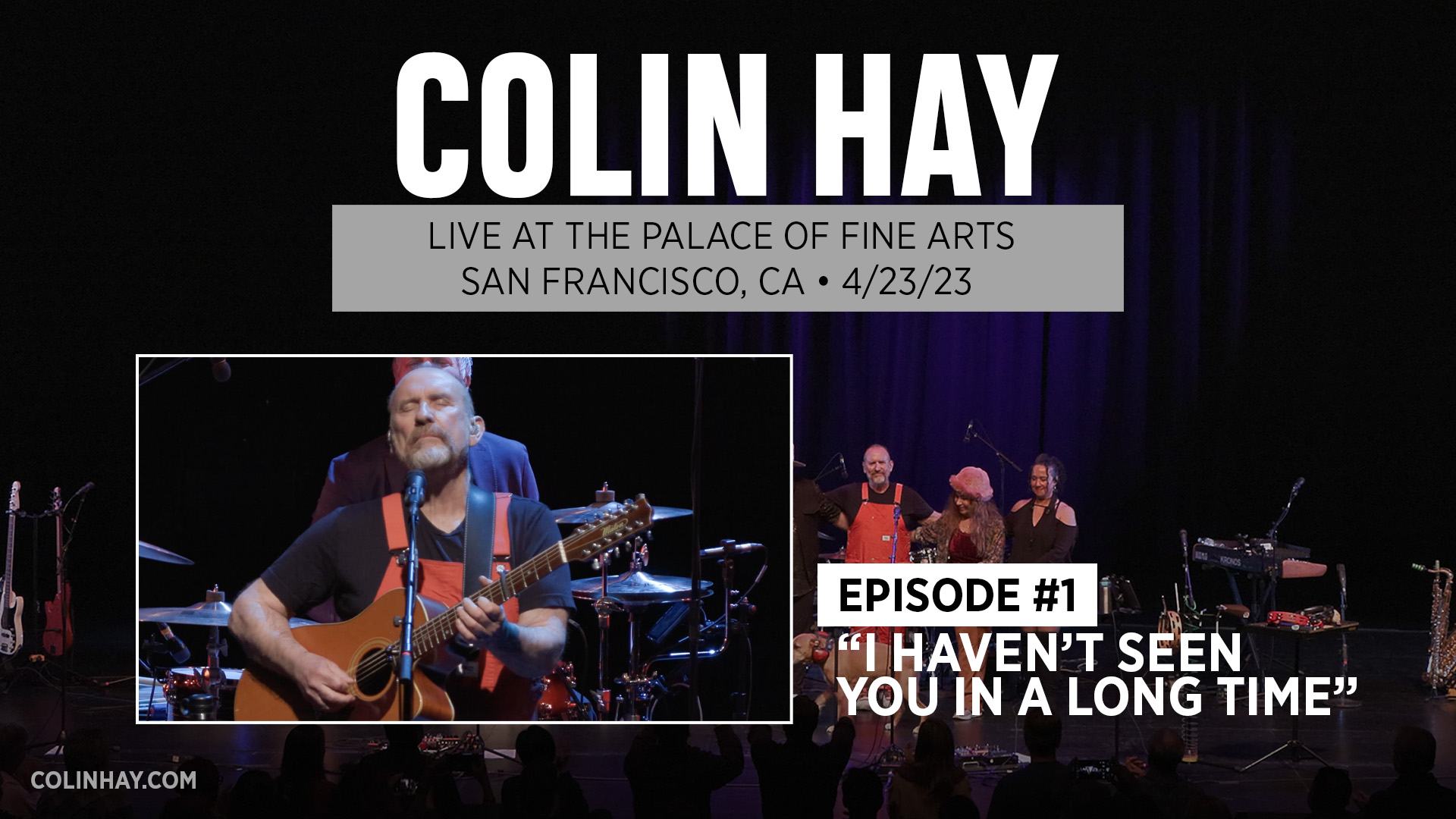 Colin Hay's "Song A Week" Live Performance Series - Colin Hay