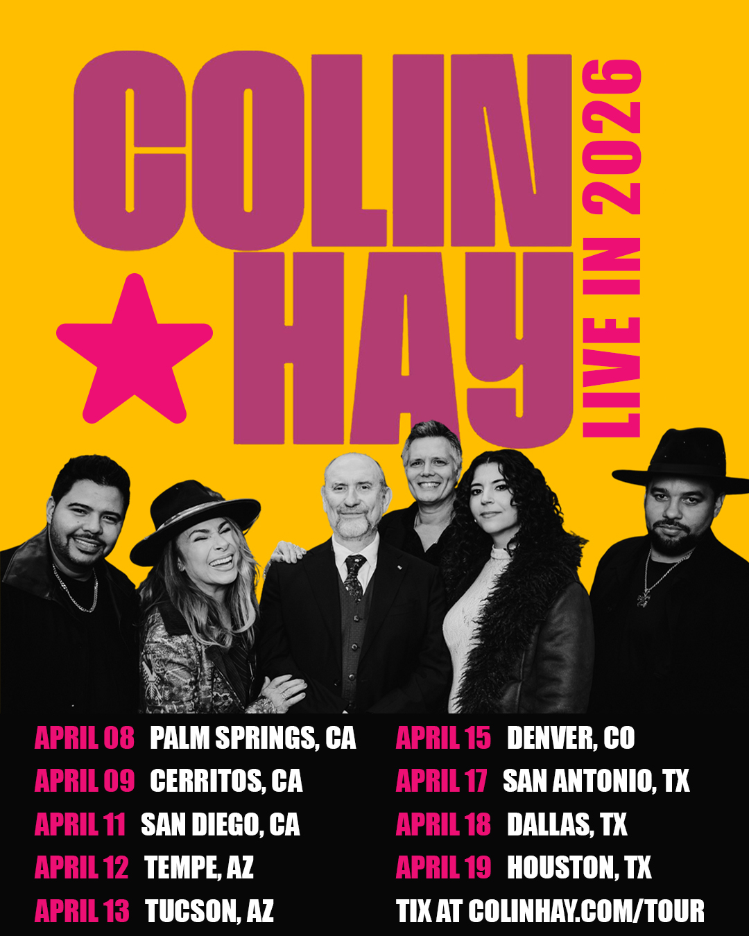 Colin Hay Band Returns Spring 2026 - Colin Hay